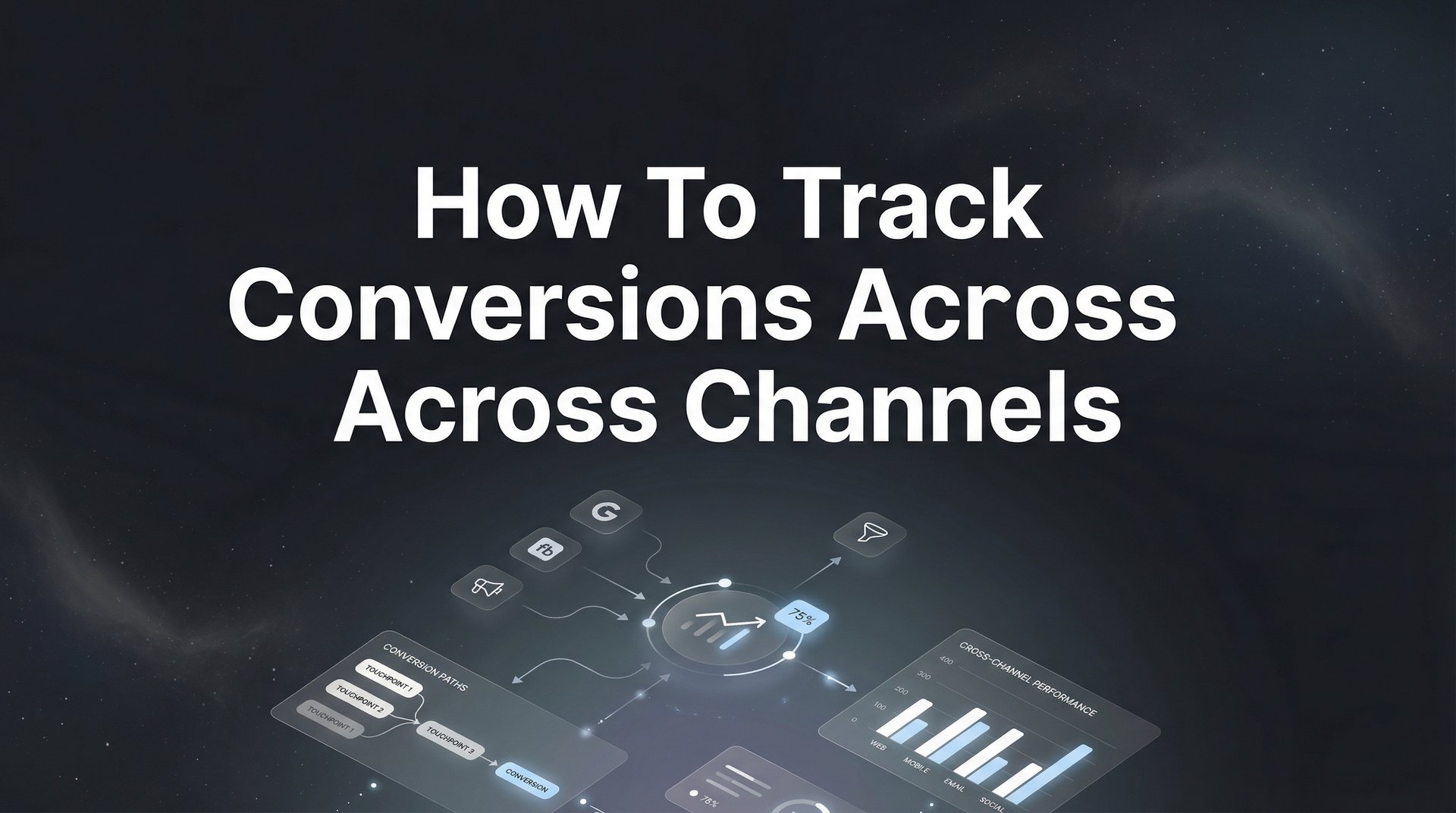 How To Track Conversions Across Channels: 6 Steps!